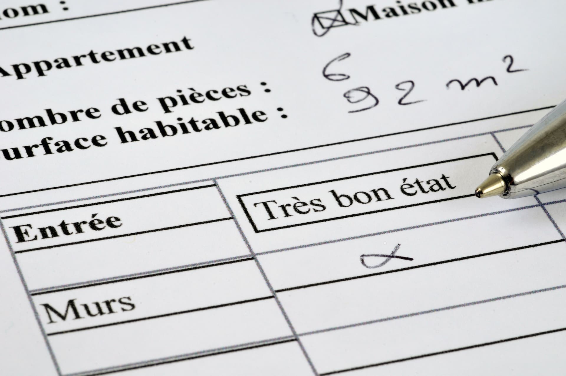 Modèle à télécharger : état des lieux d'entrée et de sortie - SGL